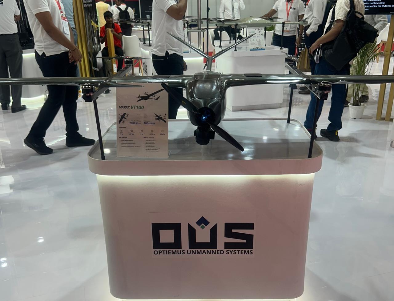 Optiemus Launches 4 New Drones at Milipol India Exhibition 2025